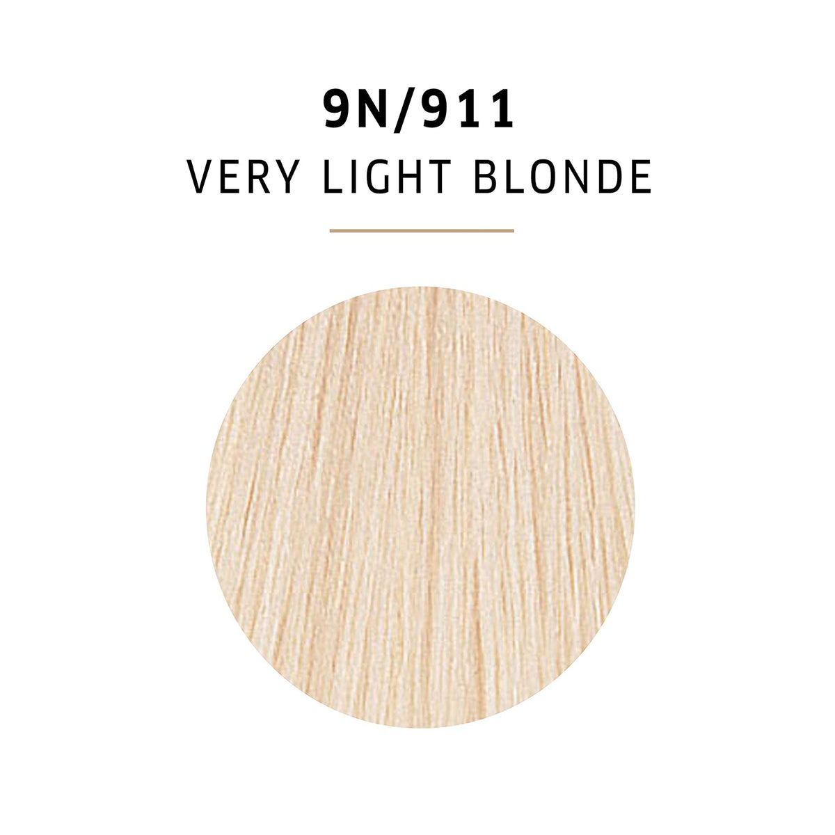 Wella Color Charm Permanent Gel Hair Color 9N/911 Very Light blonde ...